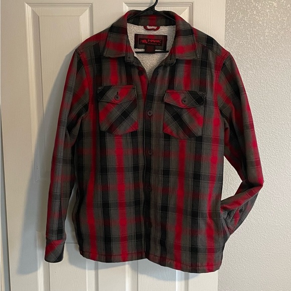 Tony Hawk | Jackets & Coats | Tony Hawk Jacket Mens Size L Plaid ...